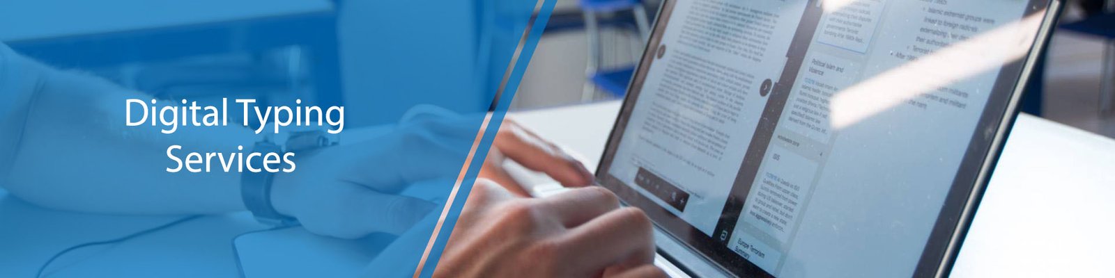Digital Typing Services | Digital Dictation Typing Services India